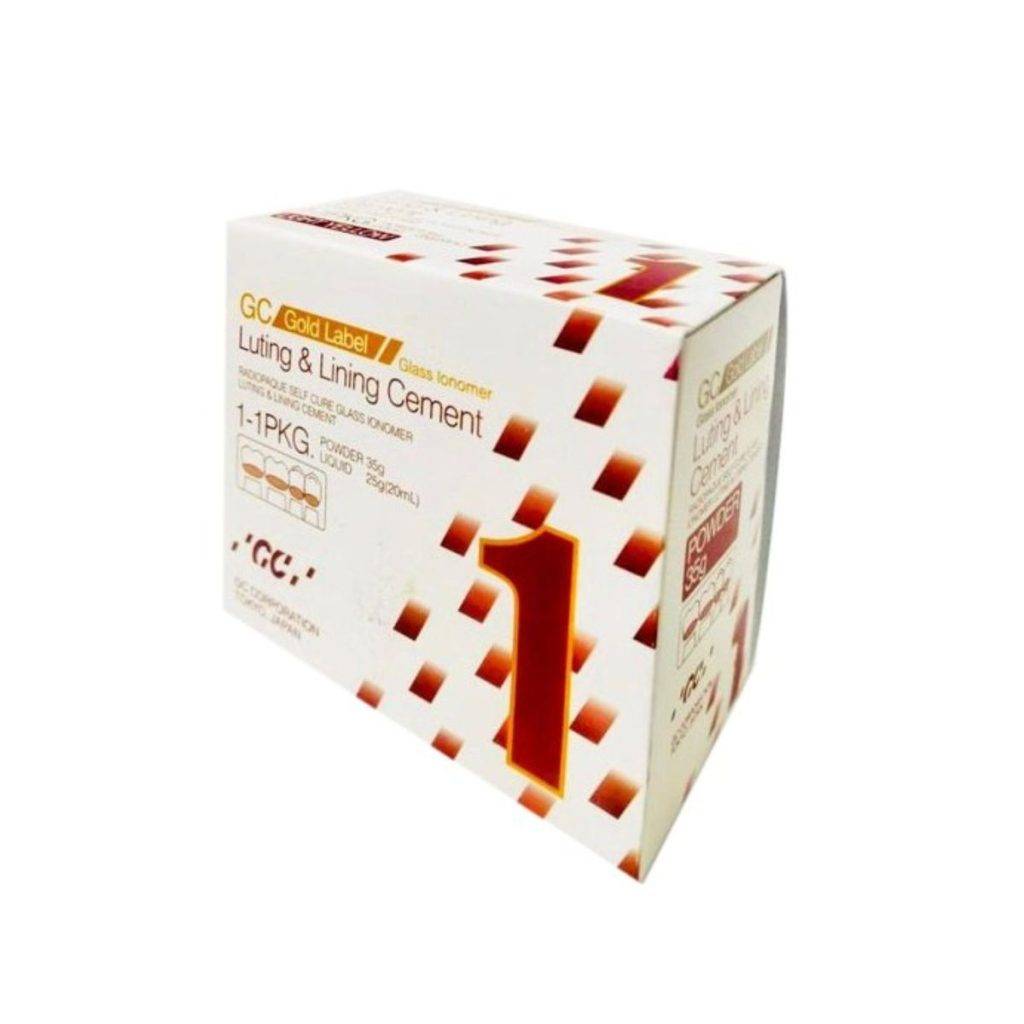 GC Gold Label 1 Big Pack Luting & Lining Cement - MS Dentalexpo